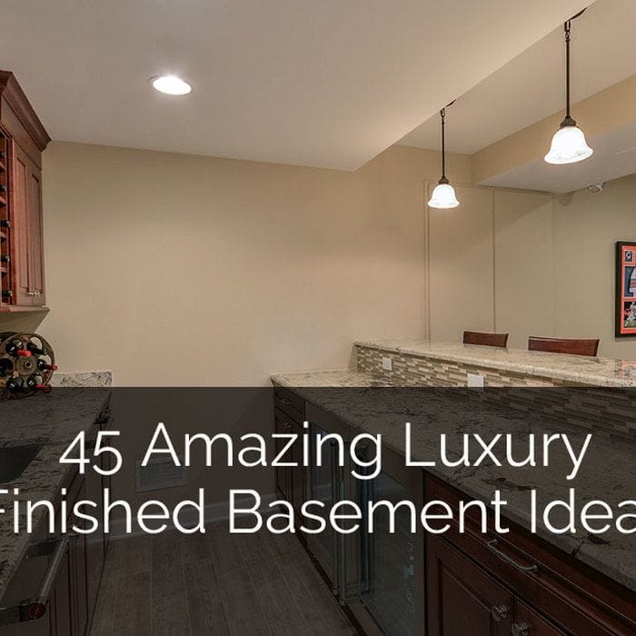 45 Amazing Luxury Finished Basement Ideas