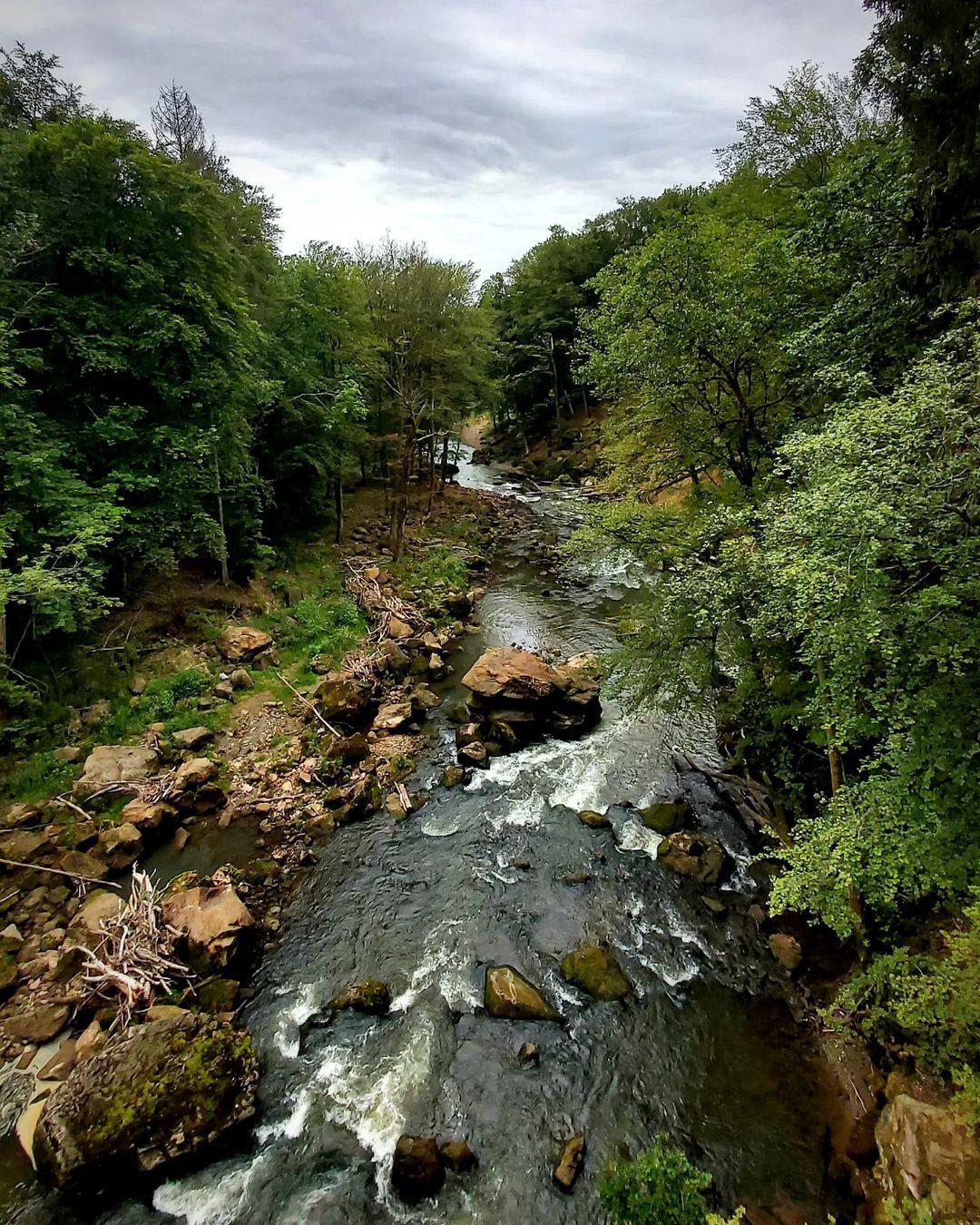 Irrel Waterfall on the Prüm River, Germany