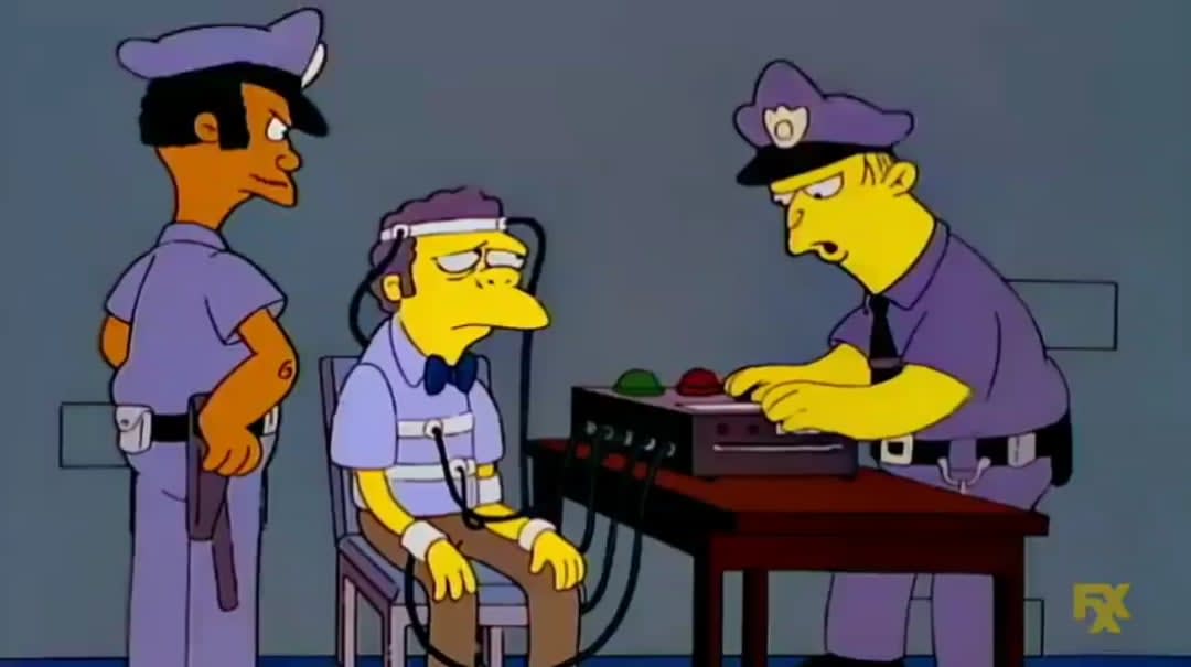 Moe's lie detector scene is one of my favorites
