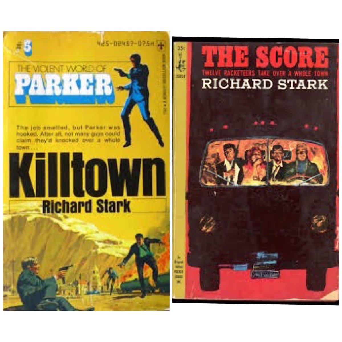 “The Score” by Richard Stark was the 1964 entry in the series starring ...