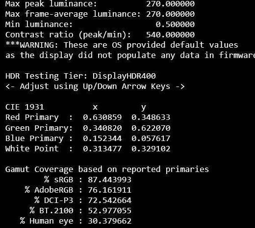 How to measure nits value for your screen on Windows 10