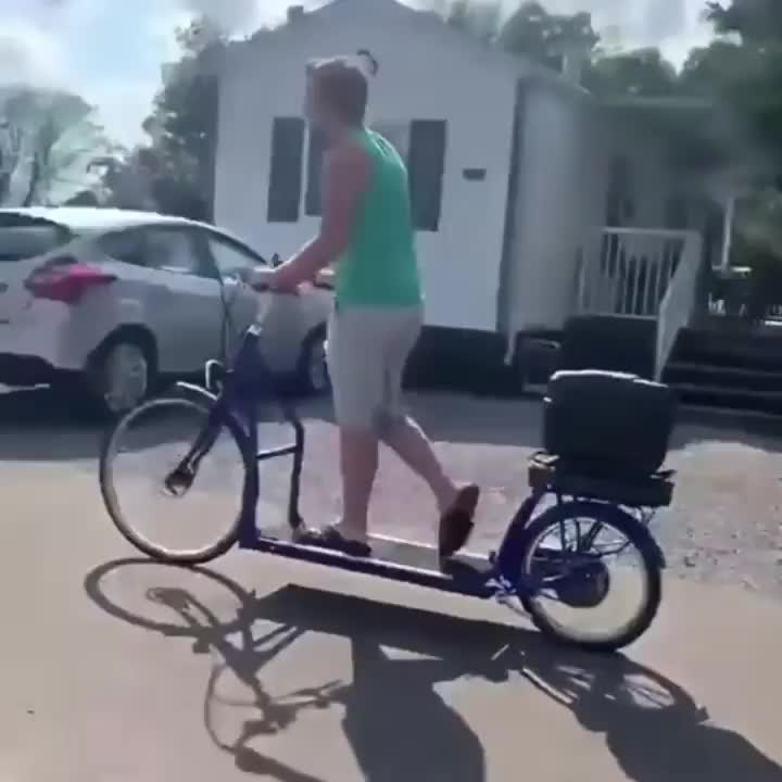 Treadmill bike