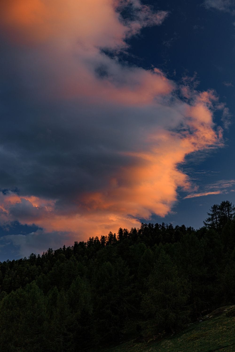 Fire in the sky 26/? - Alpine Haute Route, June 2021 photo by: nature ...