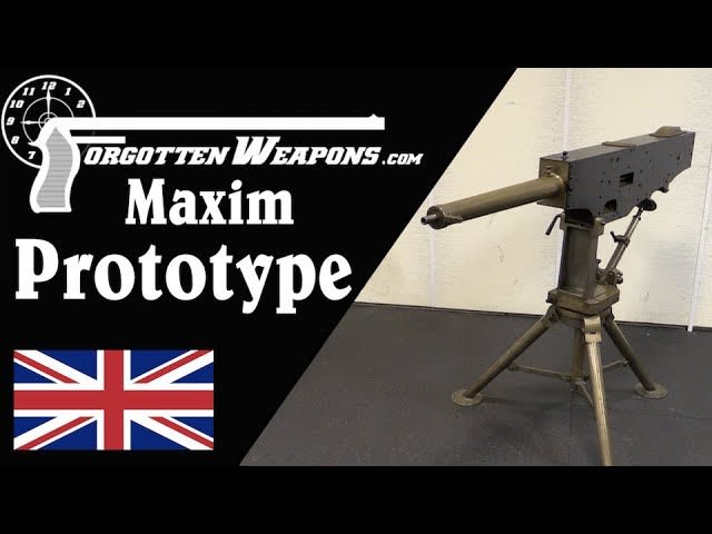 Maxim "Prototype": The First Practical Machine Gun