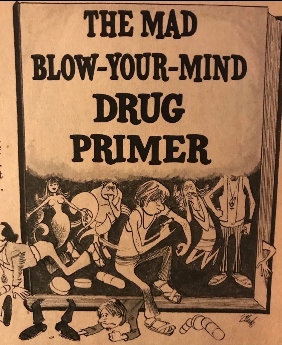 The amount of marijuana and LSD references published in Mad Magazine in ...