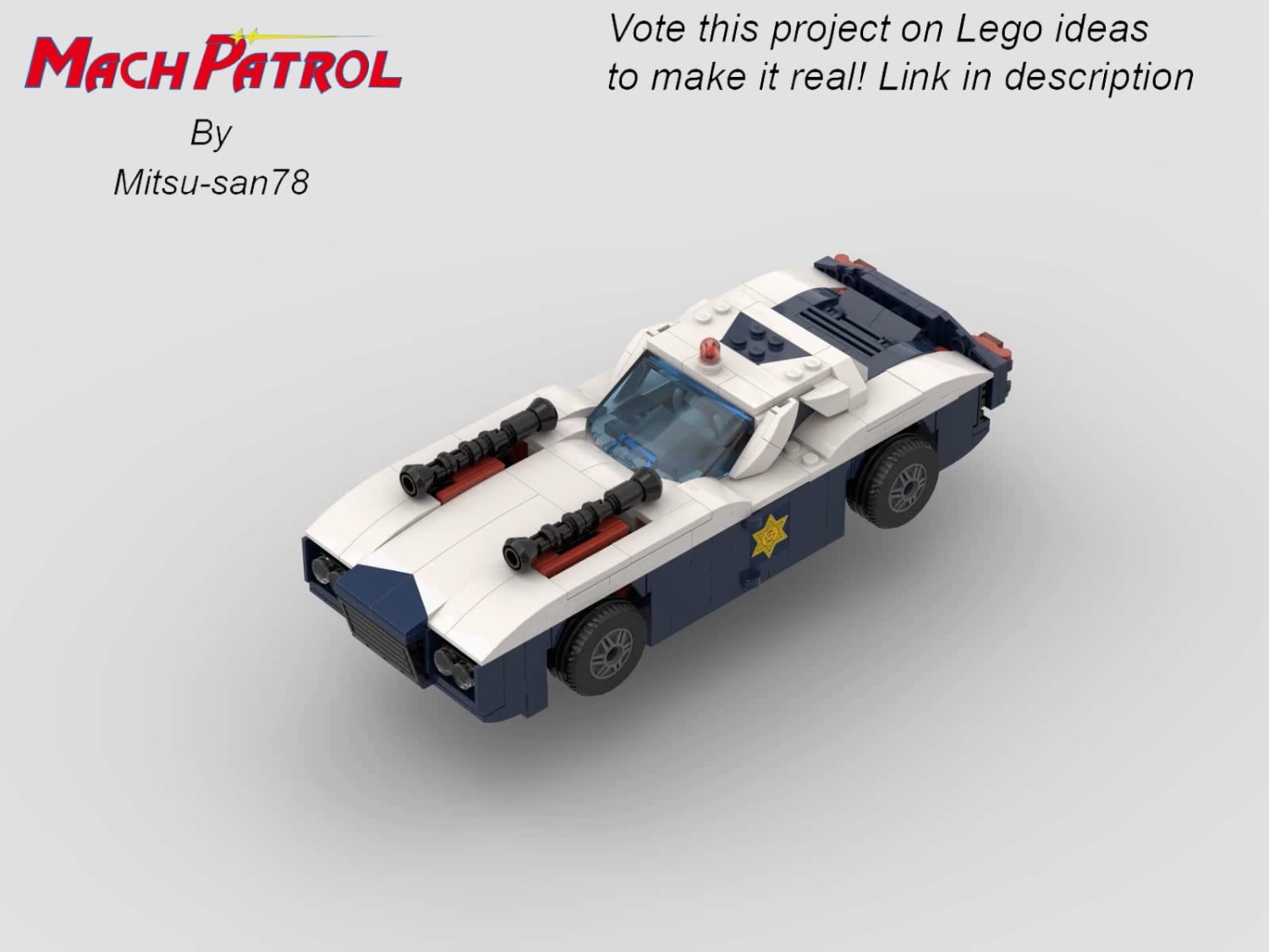 Mach Patrol from anime Daitarn3 on Lego ideas