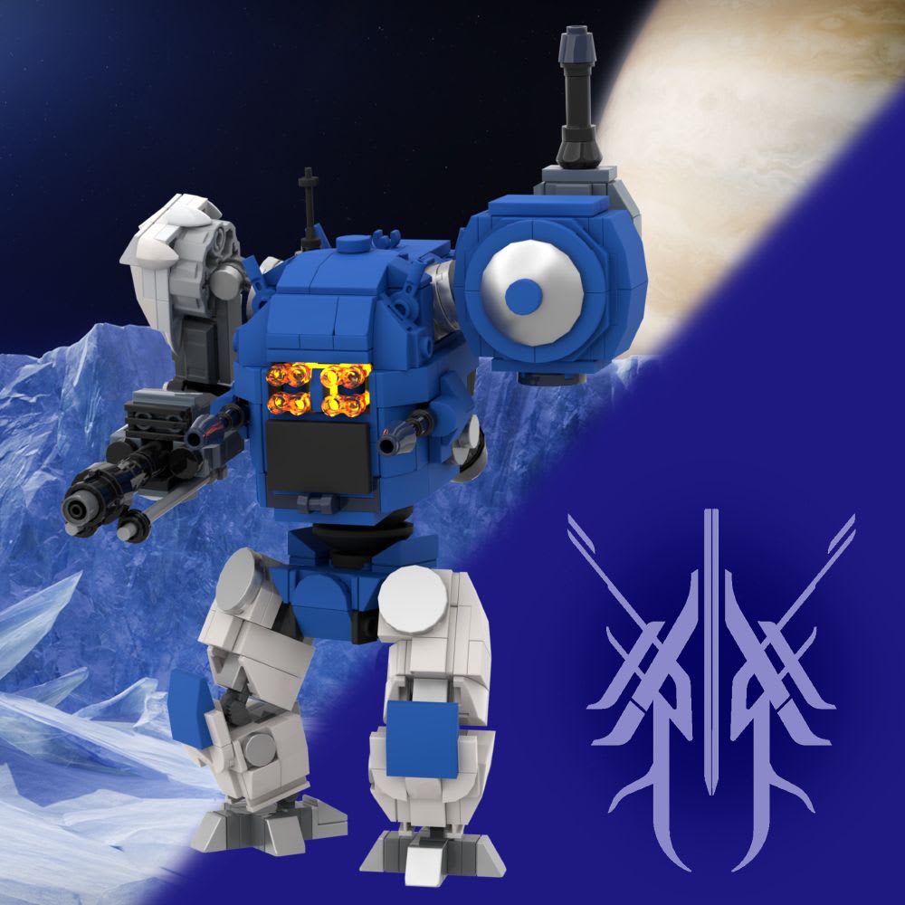 Fallen Brig made out of Lego!