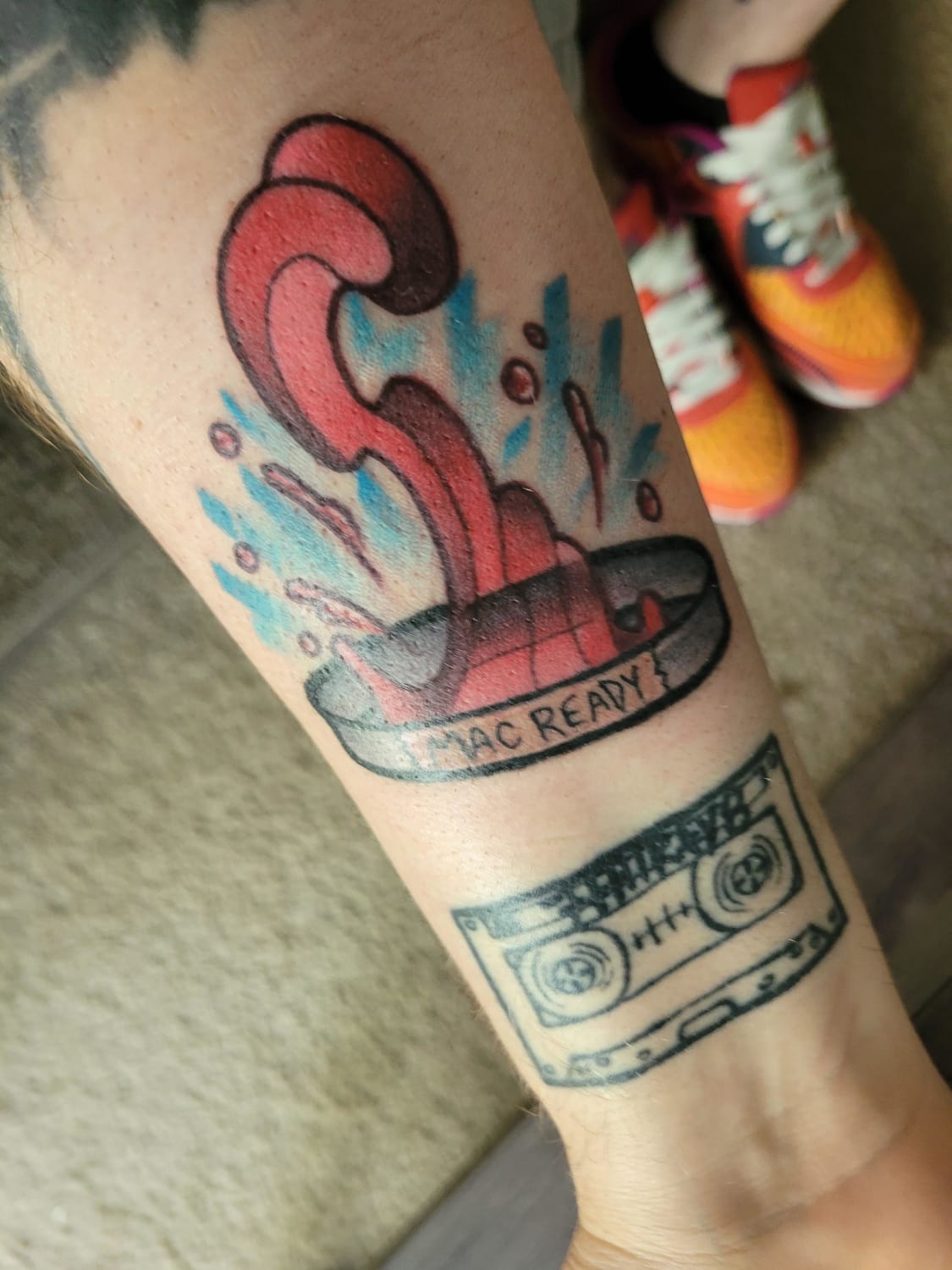 I got a The Thing tattoo Saturday. Thought Dreadit might enjoy it