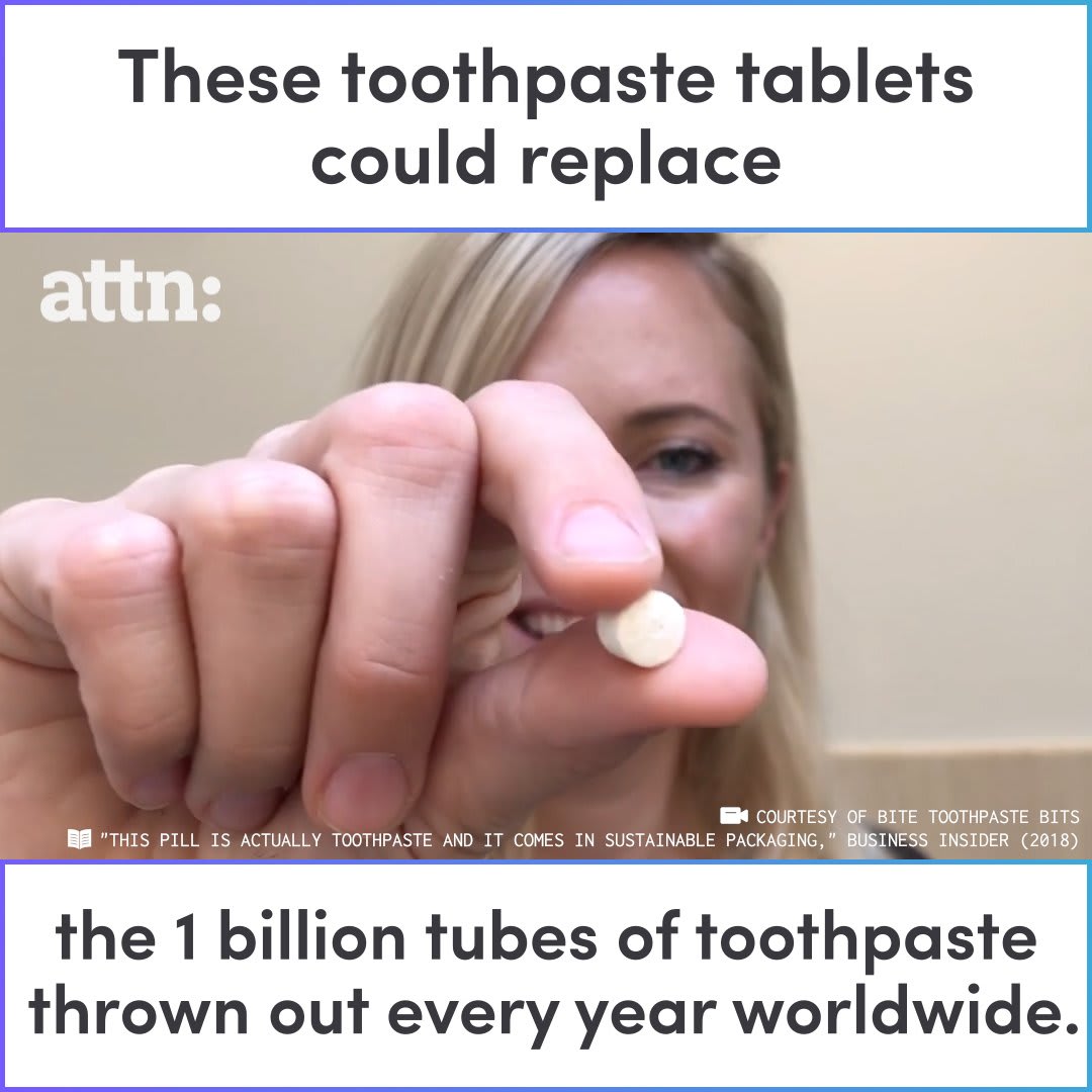 These bite-sized toothpaste tablets are going to replace the 1 billion ...