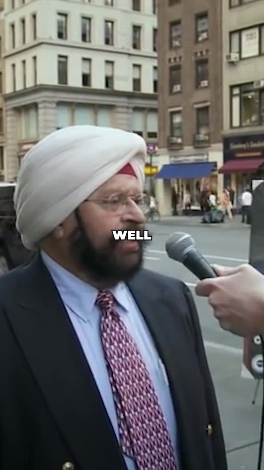 Billy on the Street- Mr. Singh Gets Quizzed in the Face.