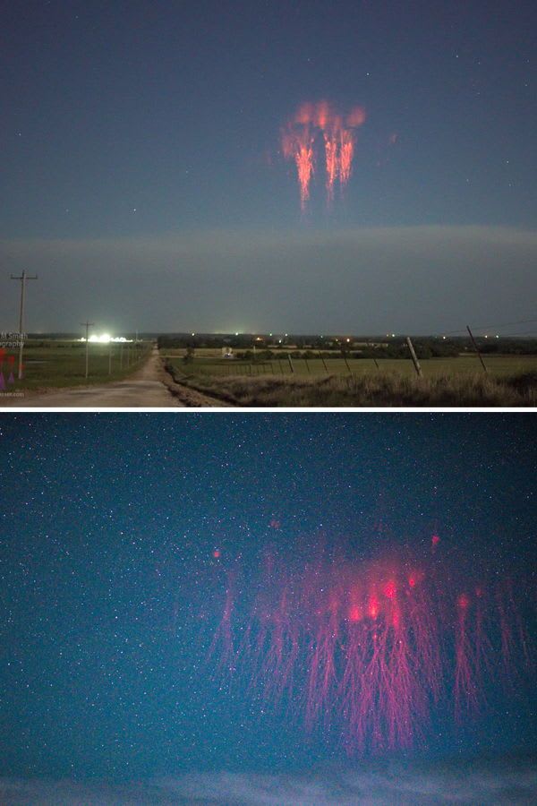 Interview: Photographer Captures Rare Red Sprites Above Thunderstorms ...