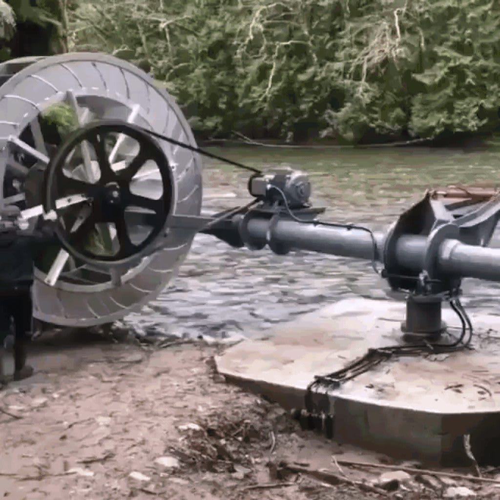 Poncelet Water Wheel