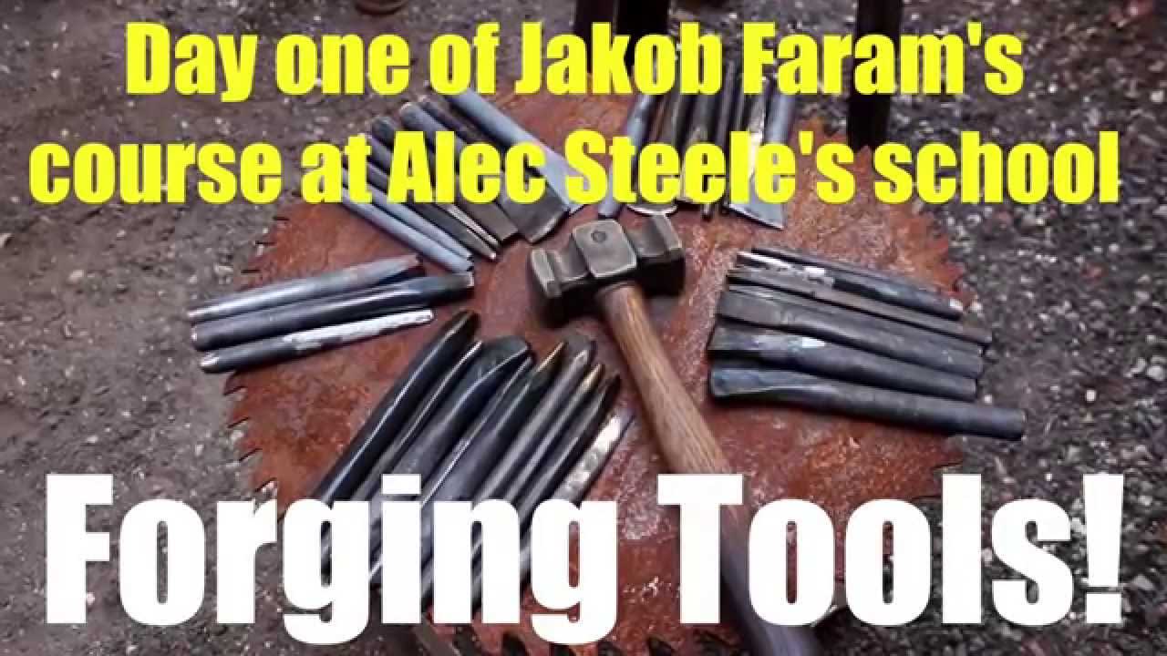 Learning to Forge Tools with Jakob Faram at the Blacksmithing School! (1)