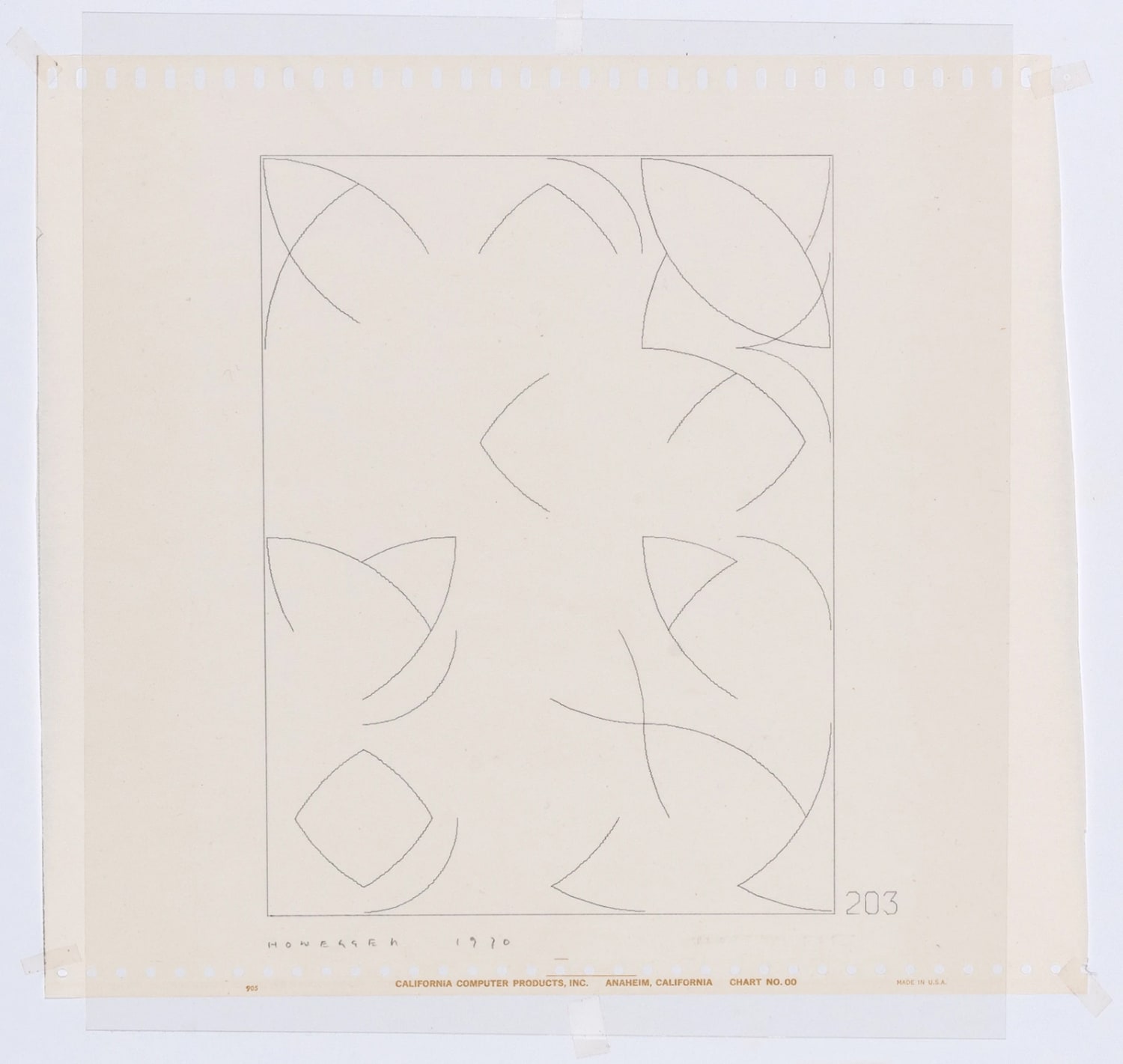 Gottfried Honegger, Computerzeichnungen, in collaboration with ETH ...