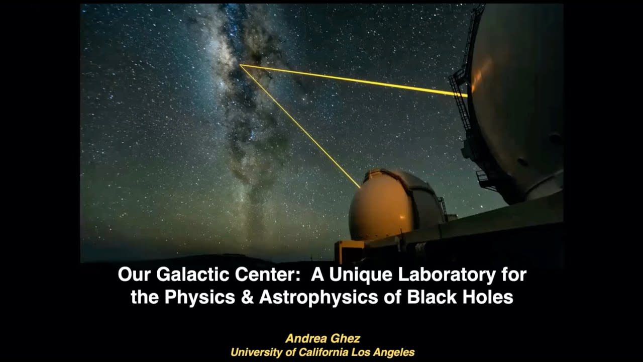 Andrea Ghez - Our Galactic Center: A Unique Laboratory for the Physics & Astrophysics of Black Holes