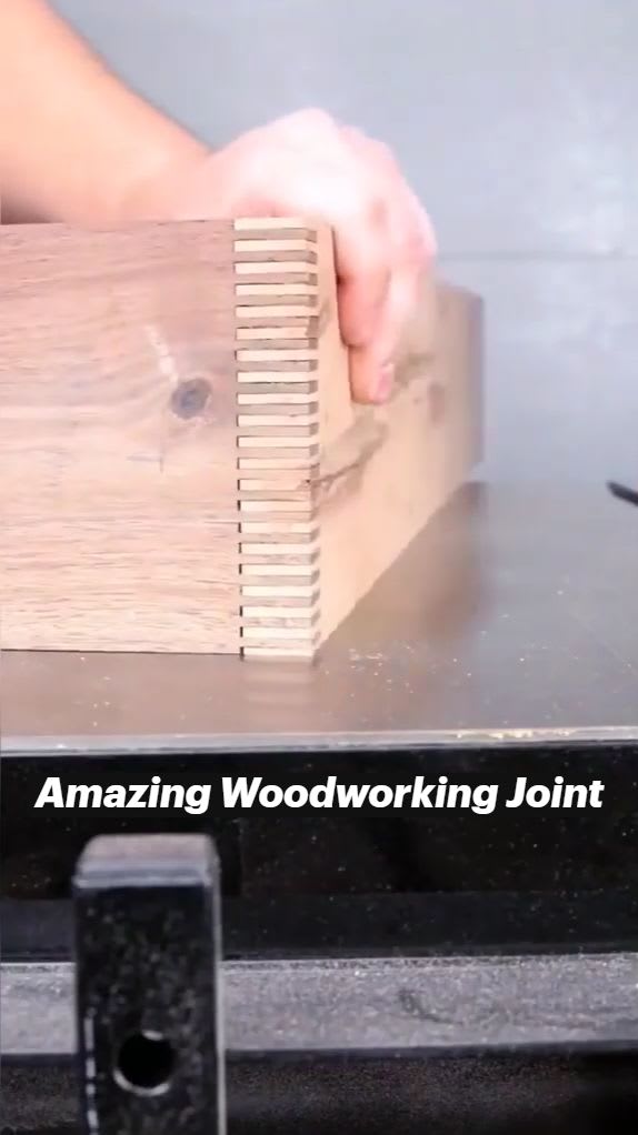Amazing Woodworking Joint