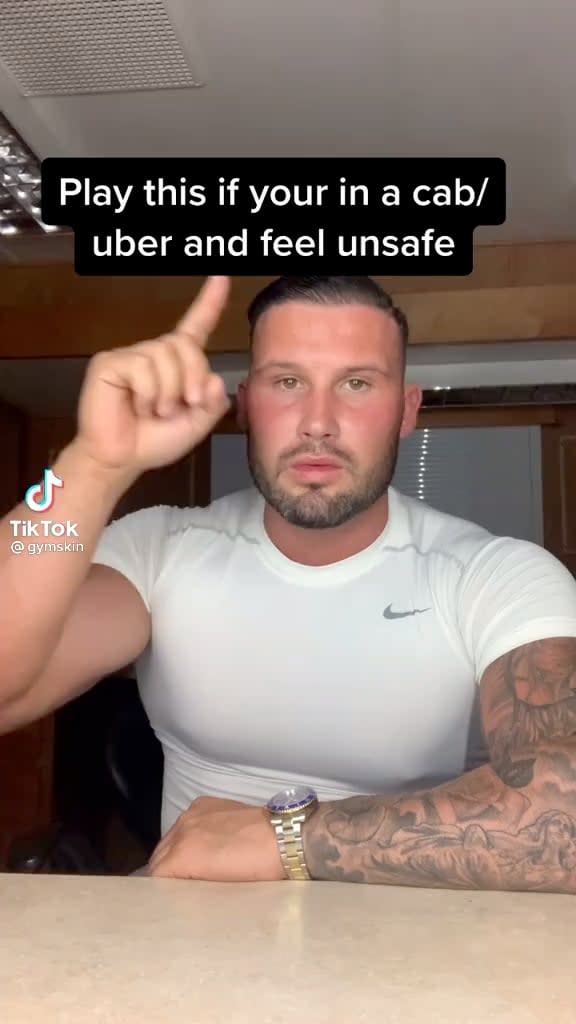 Play this sound if you're in a cab and feel unsafe