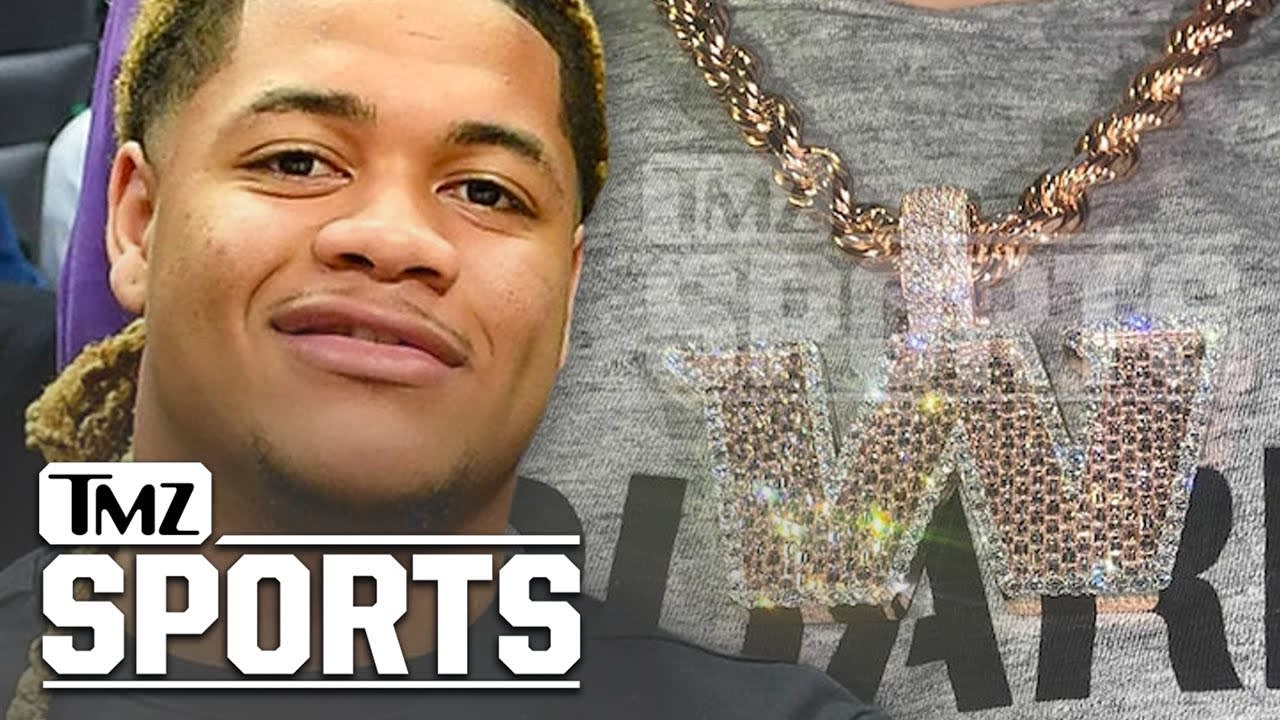 NFL's Chase Young Cops Huge Washington Football Team Logo Chain, Worth ...
