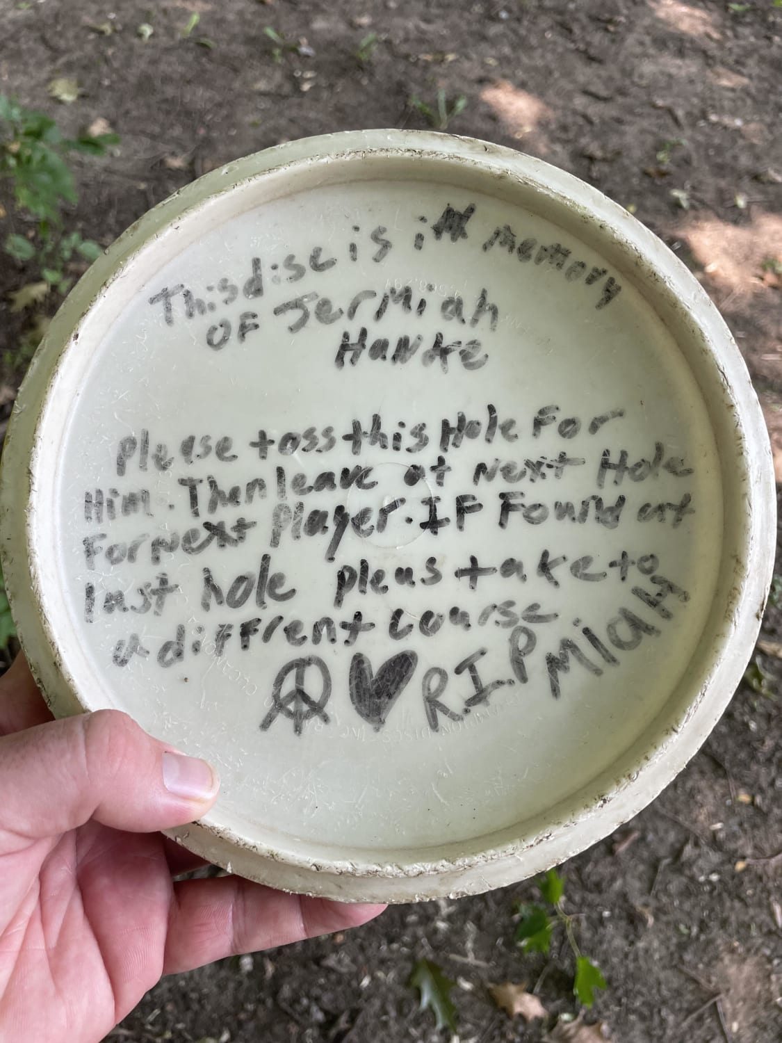 Found at hole 2, Brown Deer DCG, Brown Deer, Wisconsin. Drained a 95 ...