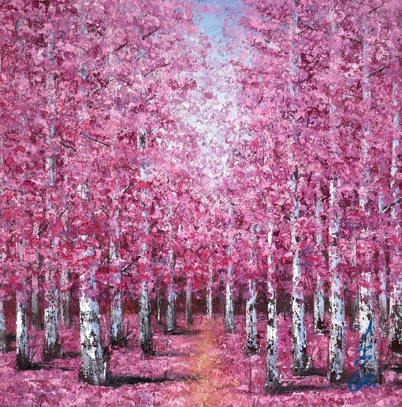 Inam - Pink Trees, 2023