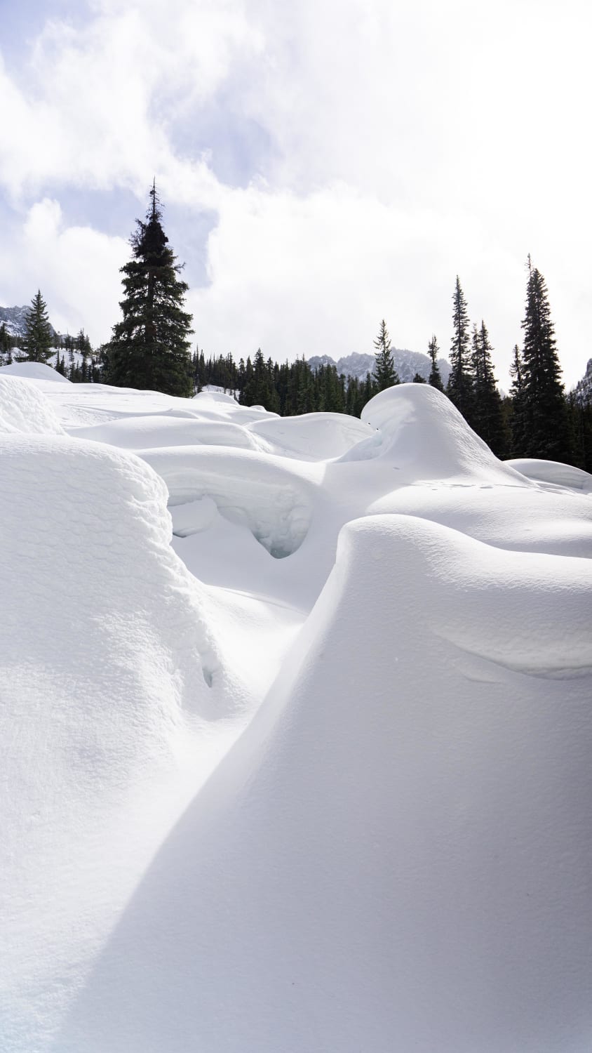 Cool snow scenes from Washington State