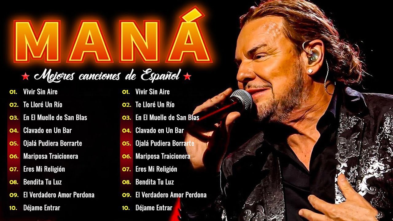 MANÁ SUS MEJORES CANCIONES - MANÁ 20 GRANDES ÉXITOS MIX