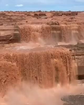Grand Falls is a natural waterfall system located 30 miles northeast of ...