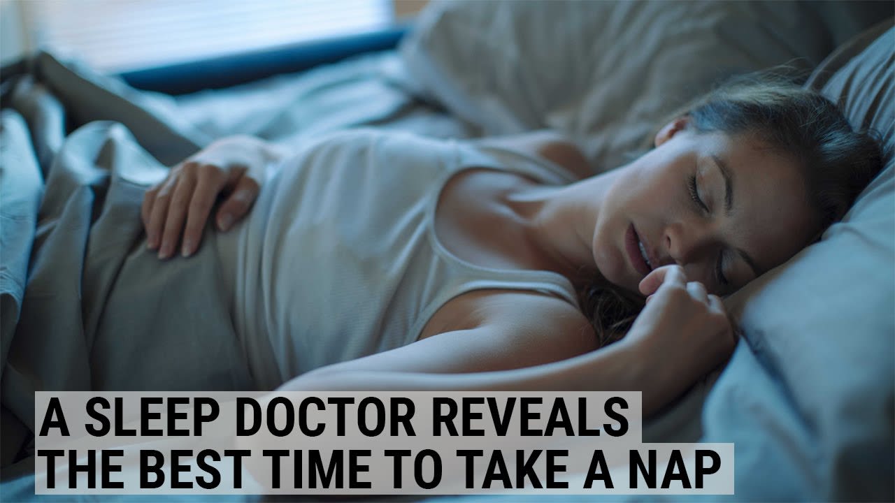 A sleep doctor reveals the best time to take a nap