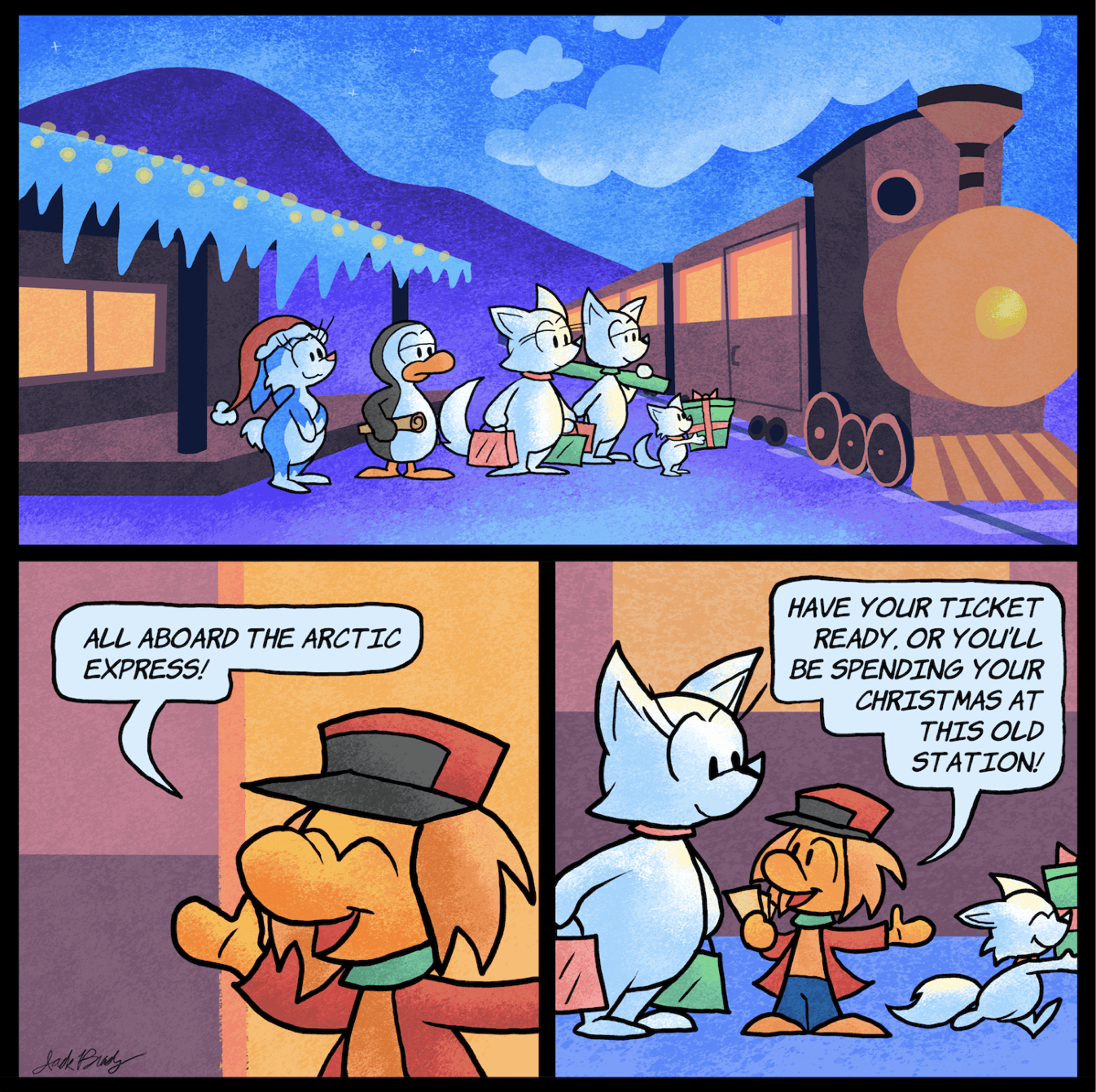 Trouble on the Arctic Express!