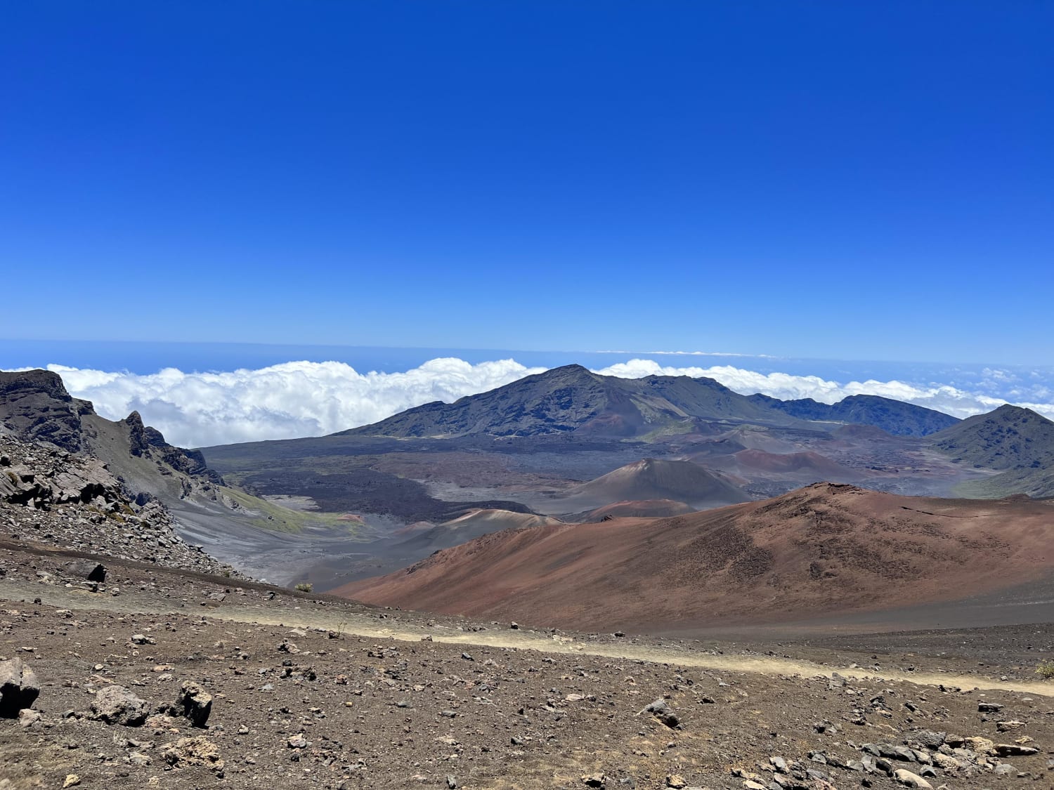 Mt. Haleakalā National Park Maui at 10,000 ft. Elevation