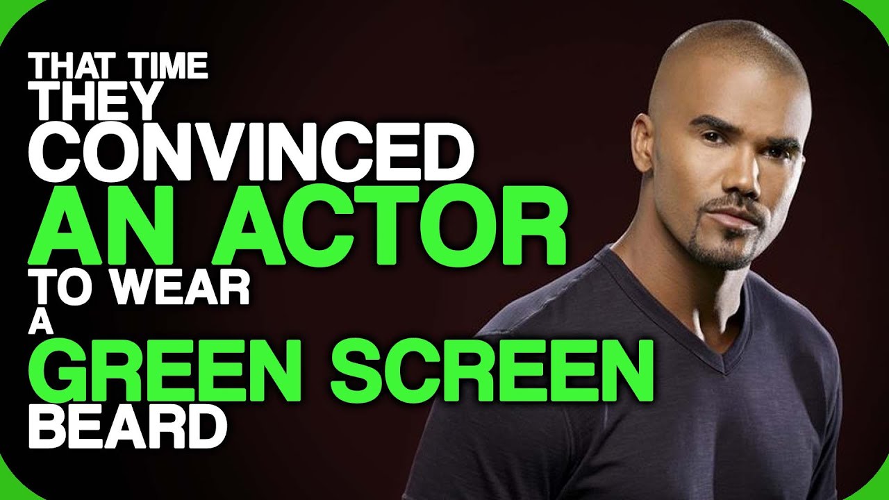 That Time They Convinced An Actor To Wear A Greenscreen Beard (Karl ...