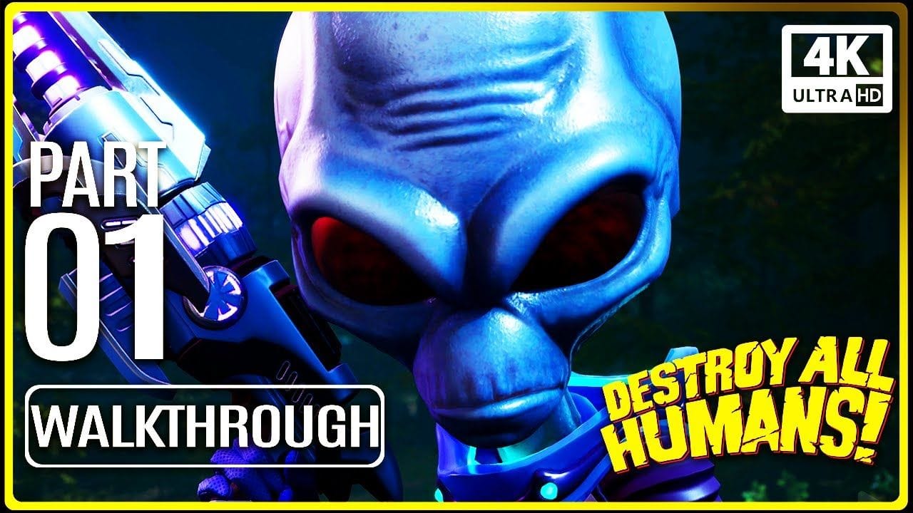 DESTROY ALL HUMANS REMAKE Gameplay Walkthrough PART 1 (No Commentary ...