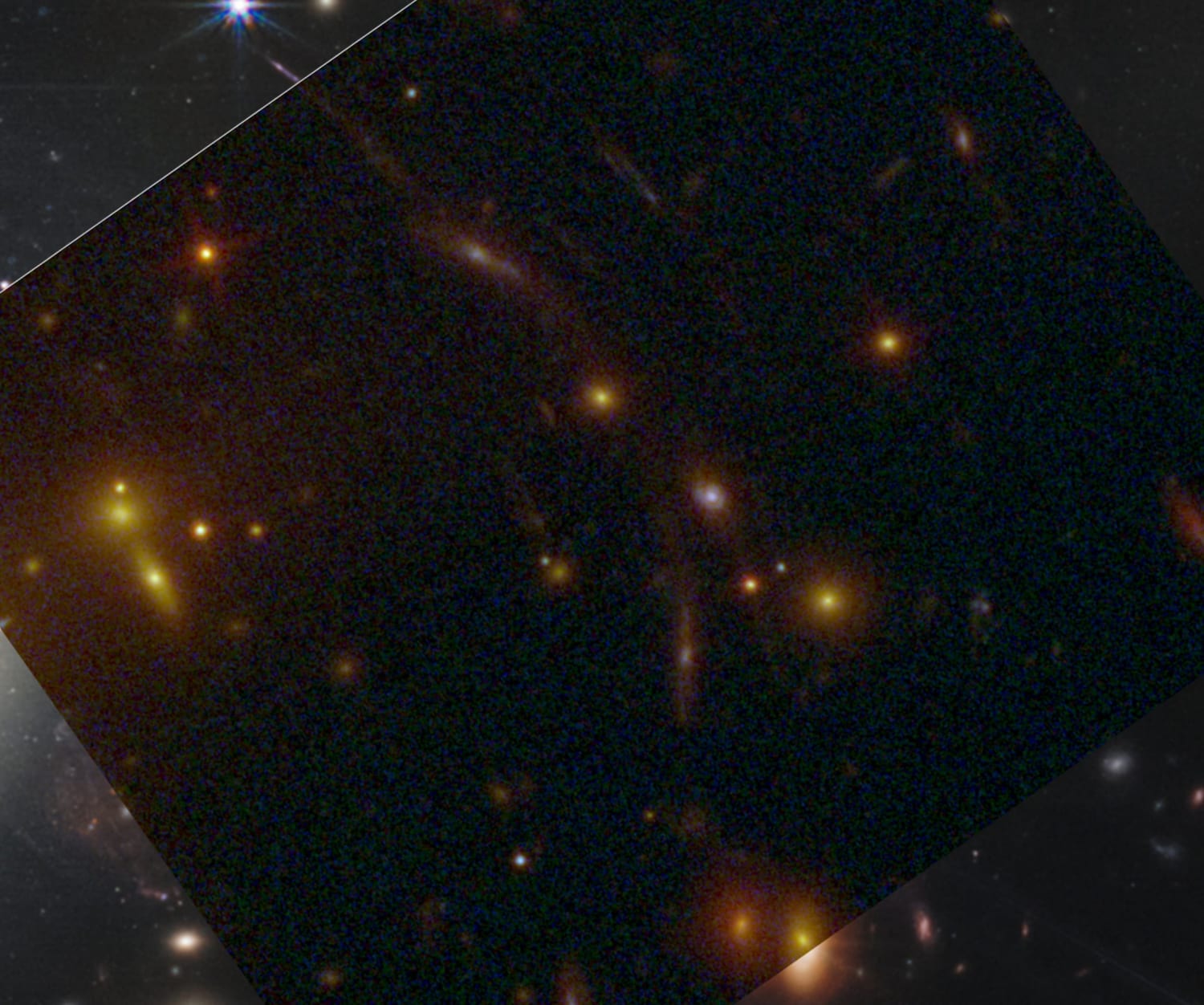 Hubble/JWST comparison
