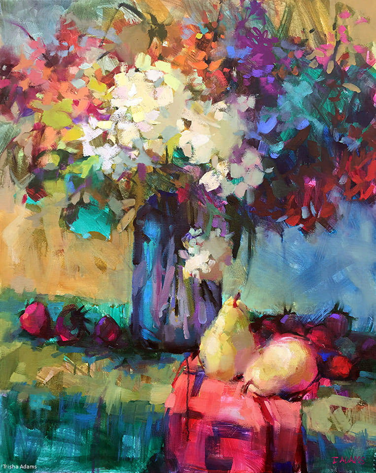 Trisha Adams American artist Oil painting