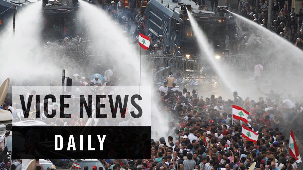 VICE News Daily: Lebanon's Garbage Protests Turn Violent