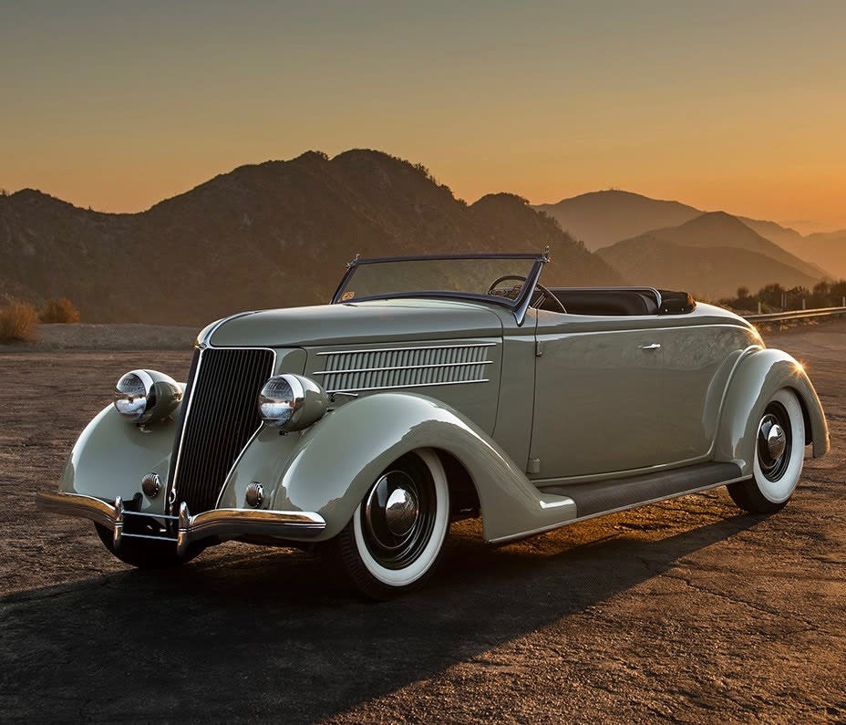 ‘36 Ford V12 roadster © hollywoodhotrods