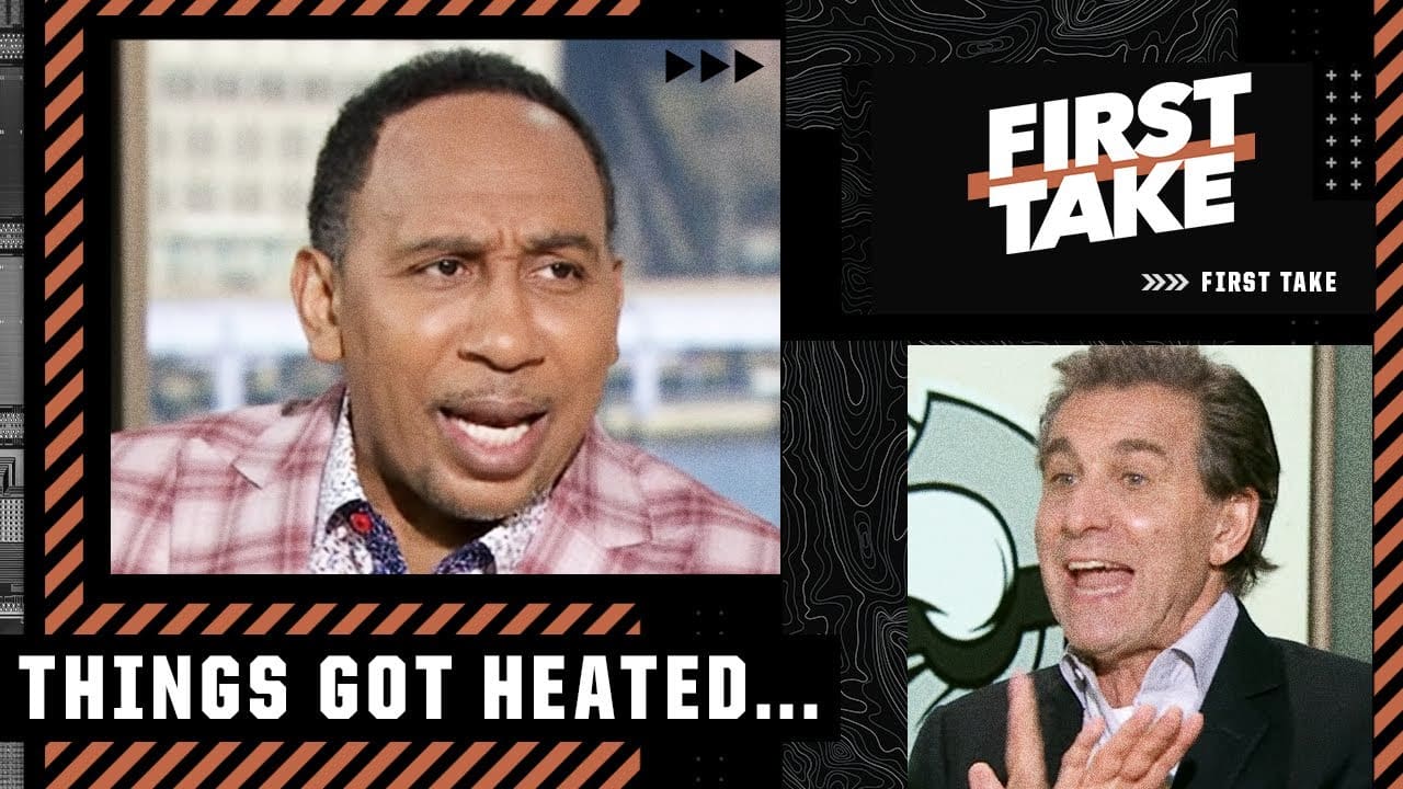 Stephen A. & Mad Dog get heated previewing the Vikings vs. Patriots ...