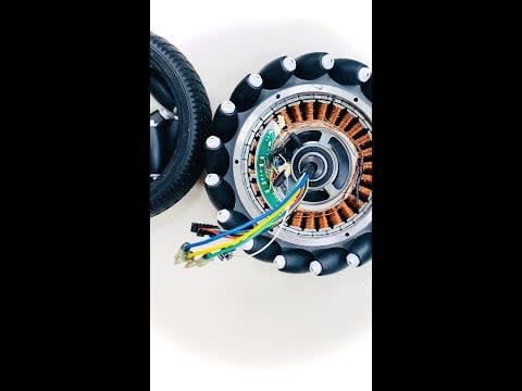 Omnidirectional Hoverboard Motor Mecanum Wheel