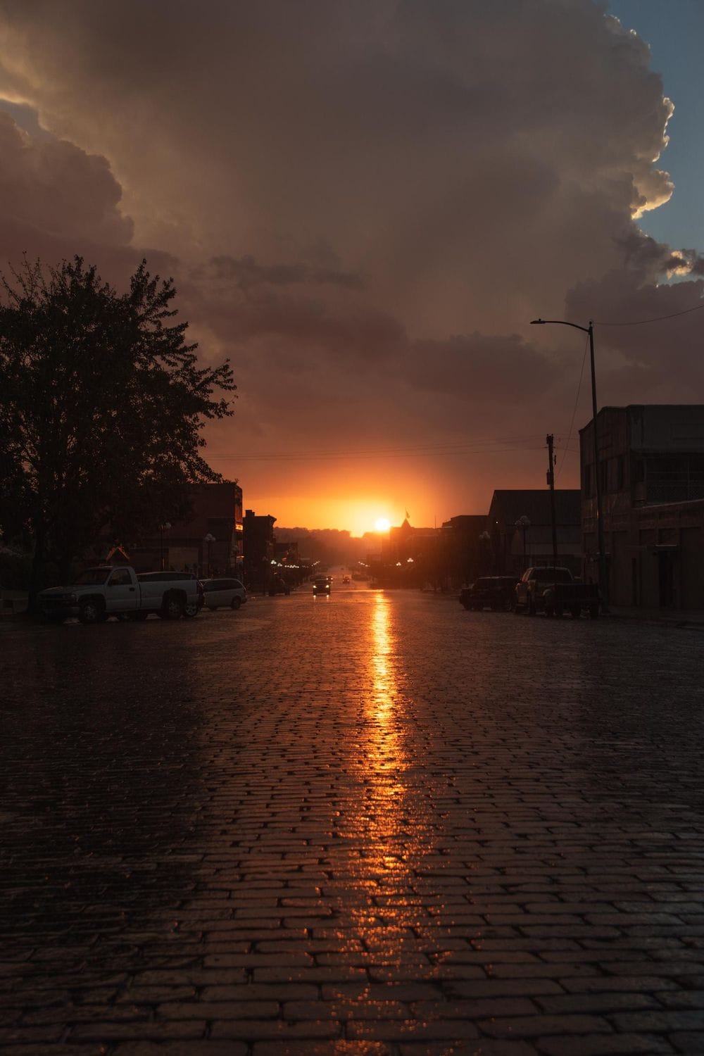 Small Town Sunset