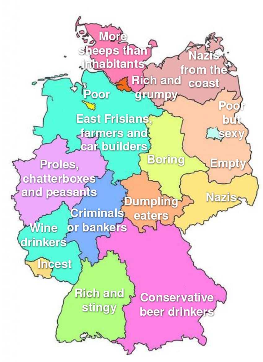 Clichés about every German federal state