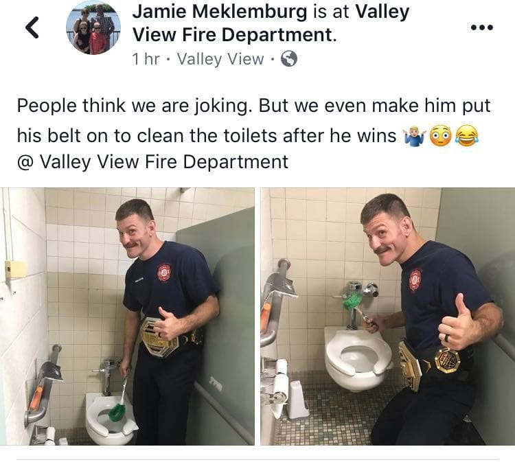 stipe enjoys his work
