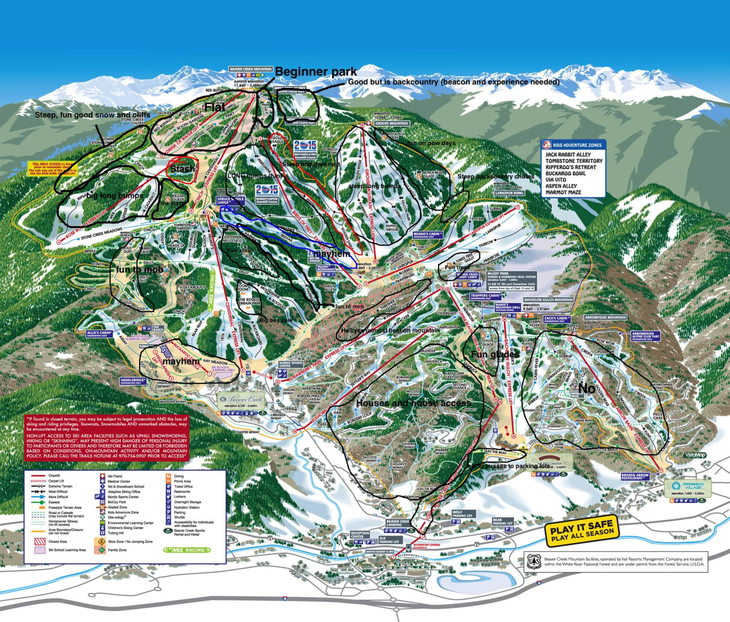 Honest Trail Maps Update 2020