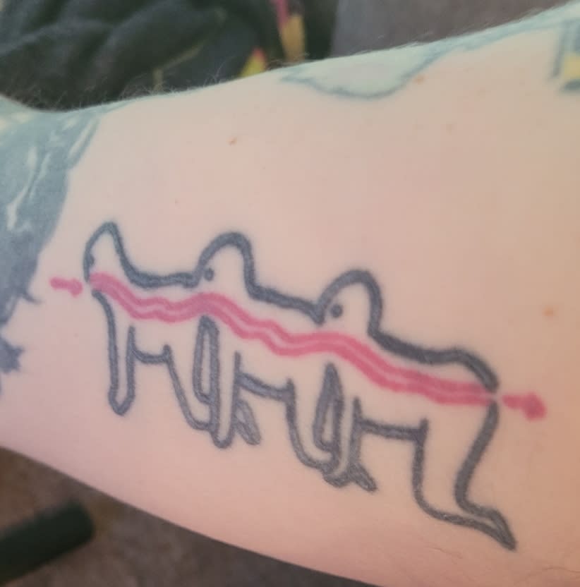 I posted my new The Thing tattoo yesterday and had a few requests to ...