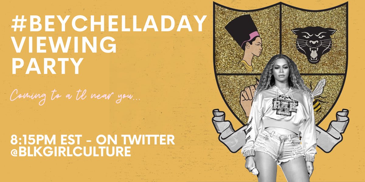 HAPPY BeychellaDay In 20 minutes we'll be watching Homecoming in honor ...