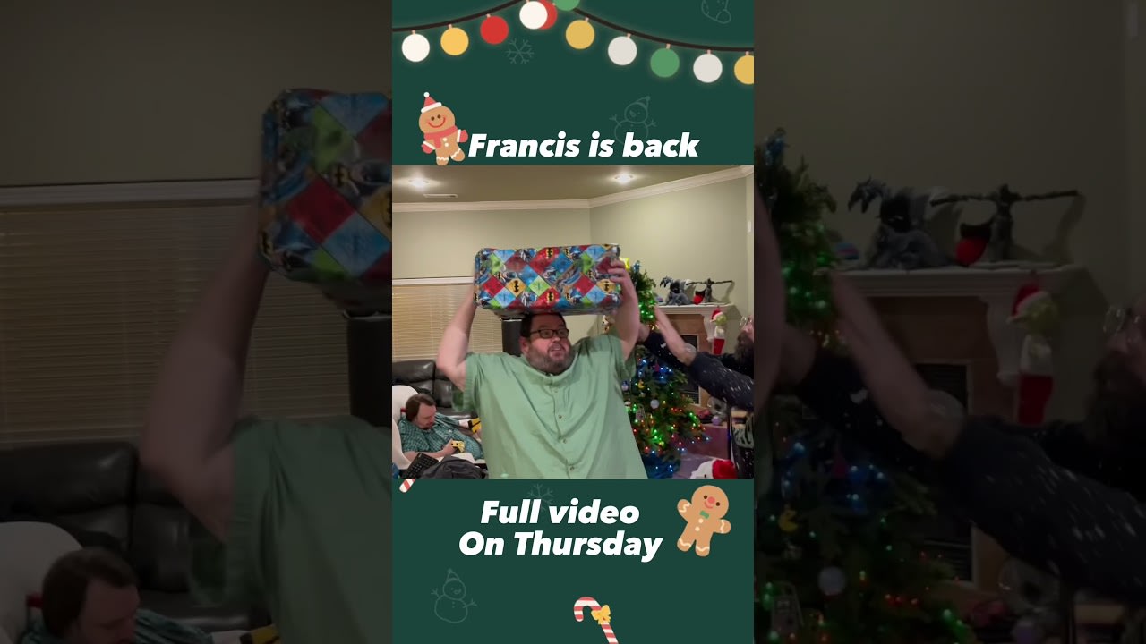 Francis is back for Christmas!