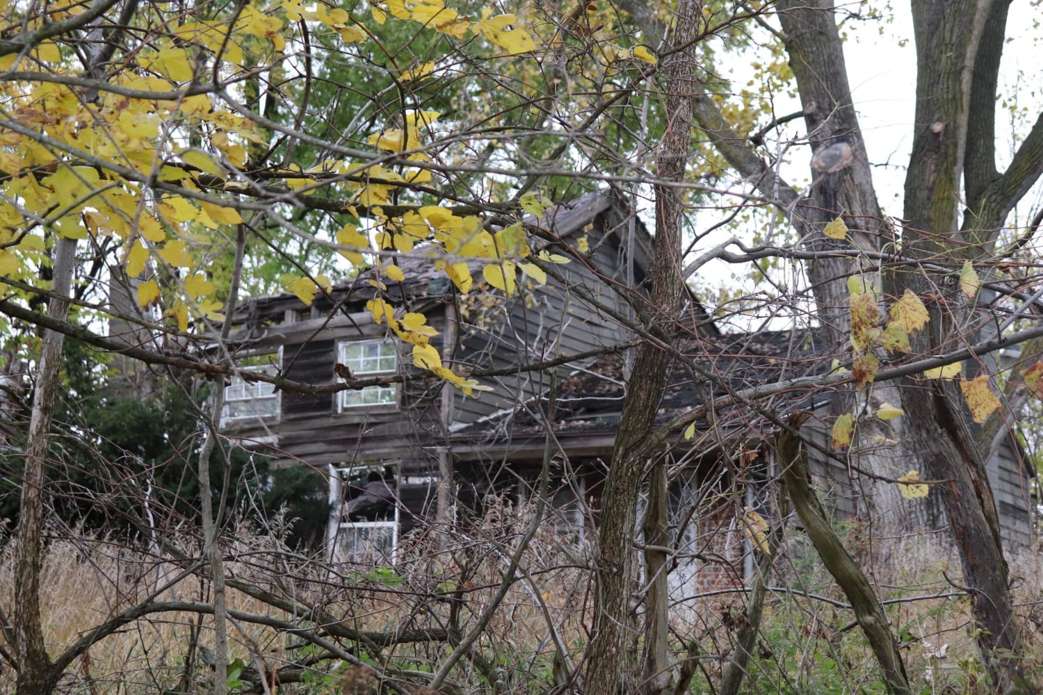 Decaying rural home