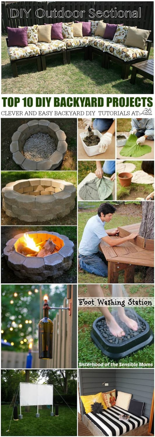 DIY Home Projects – Backyard Ideas