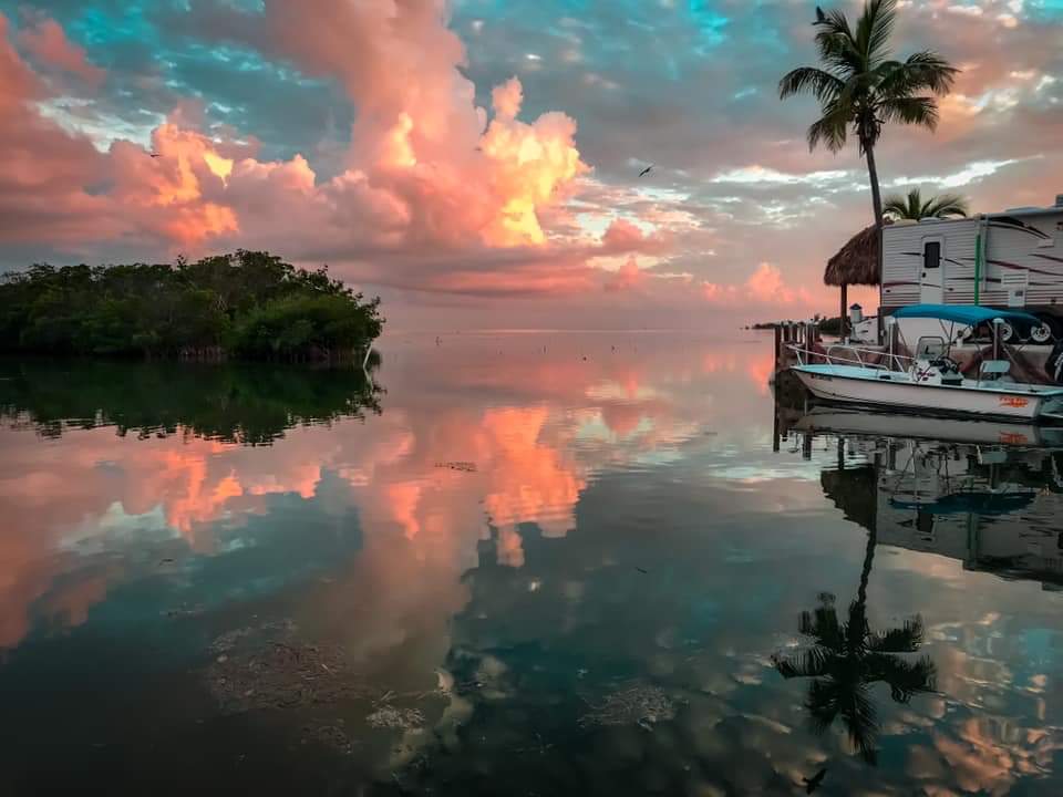 Geiger Key sunset in the Florida Keys at one of my favorite restaurants.