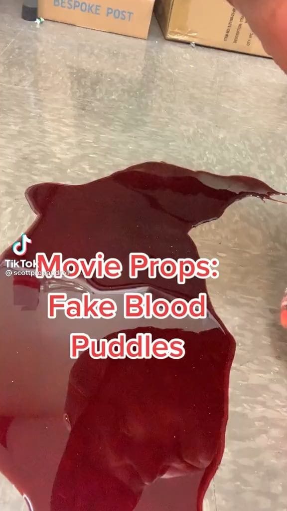 Fake blood