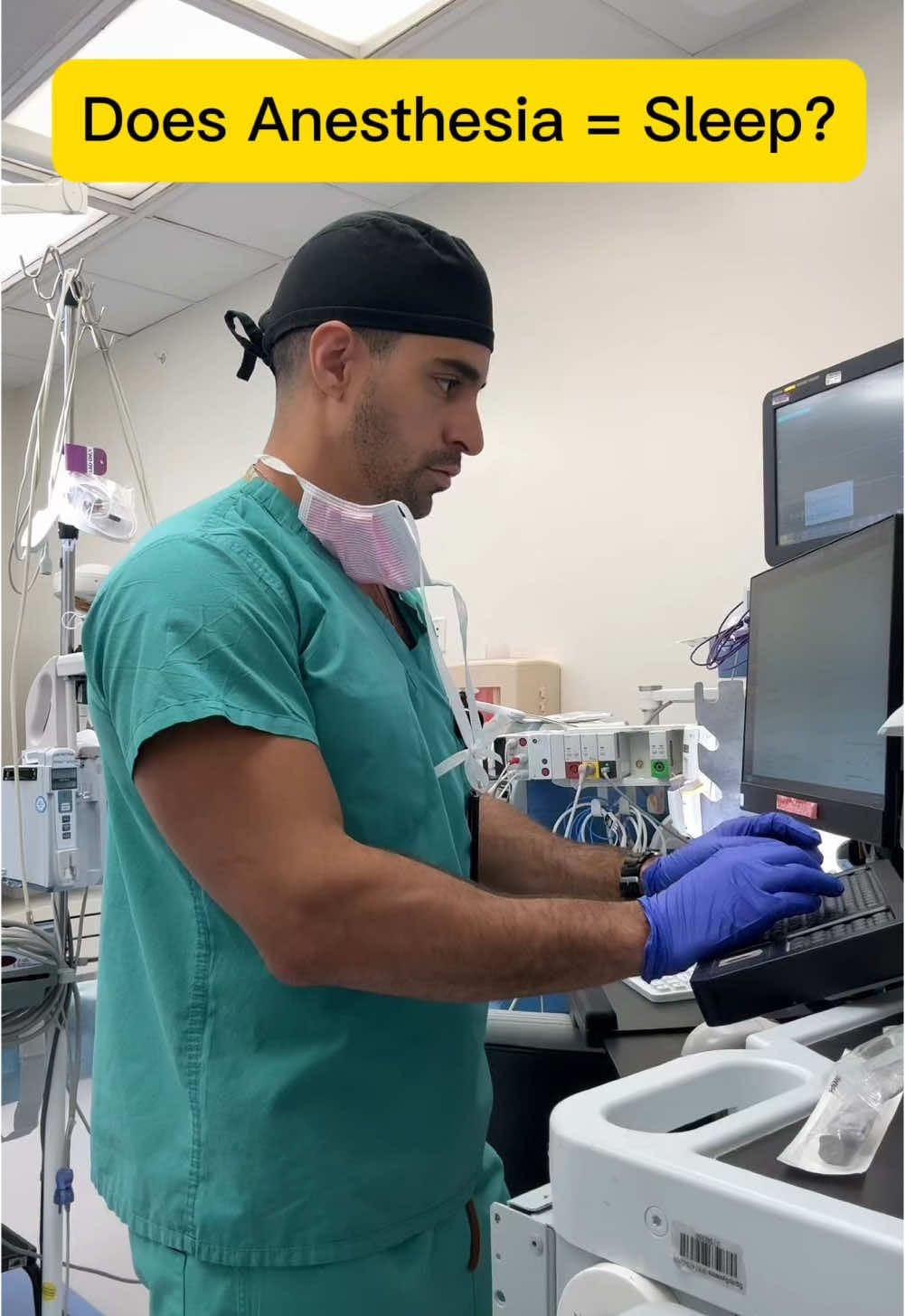Does anesthesia equate to sleep? . . . . Anesthesia isn’t actually ...